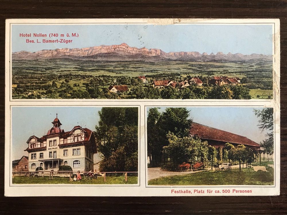 Hotel Nollen Hosenruck LUFTPOST F7 1928 | Kaufen auf Ricardo