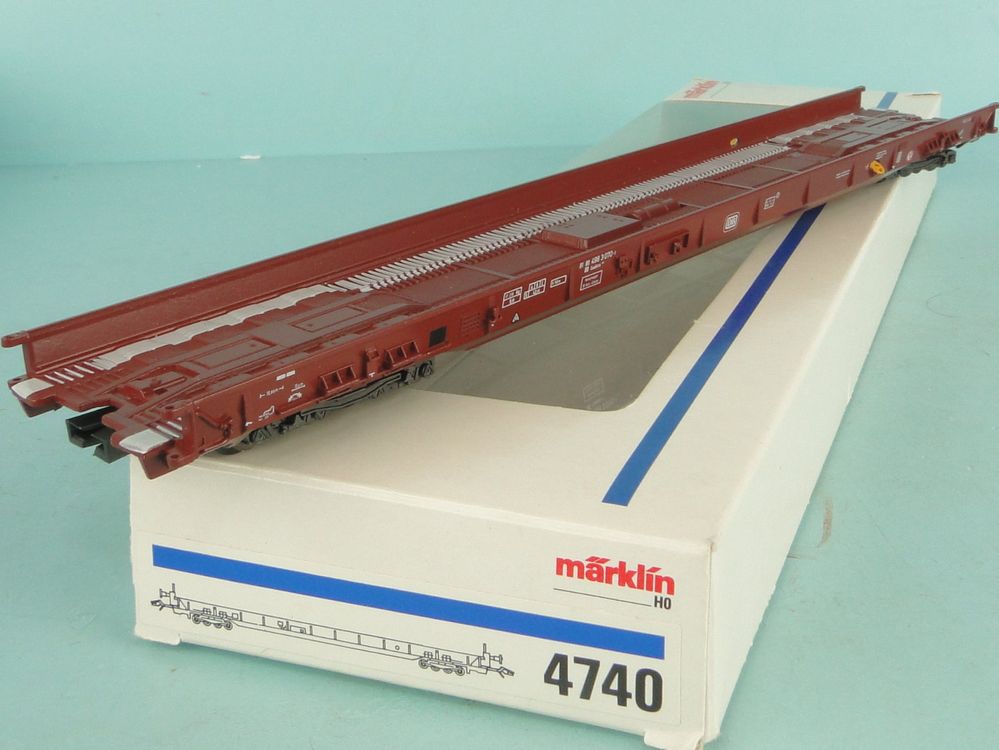 Märklin 4740 Niederflurwagen für LKW-Transport (Neu (gemäss ...