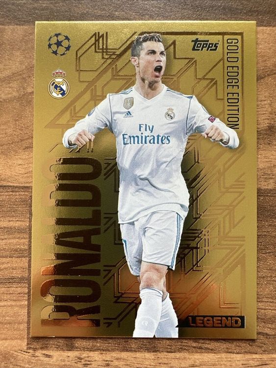 Cristiano Ronaldo - Gold Edge - Topps Match Attax 24/25 (Neuf (Voir ...