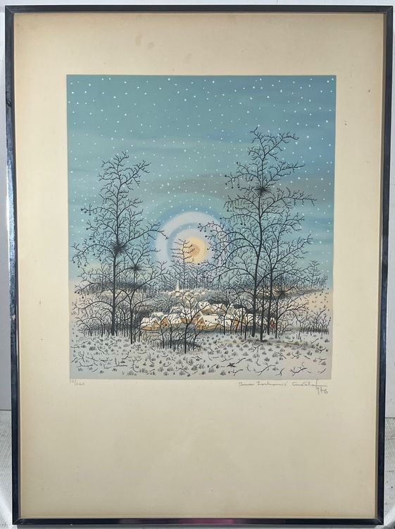 Ivan Lackovic-Croata (1932-2004) Lithographie, Handsigniert (Gebraucht ...