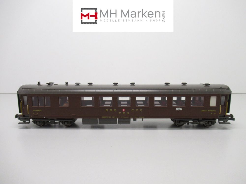Roco 44875 Restaurantwagen SBB braun DC GS H0 | Kaufen auf Ricardo