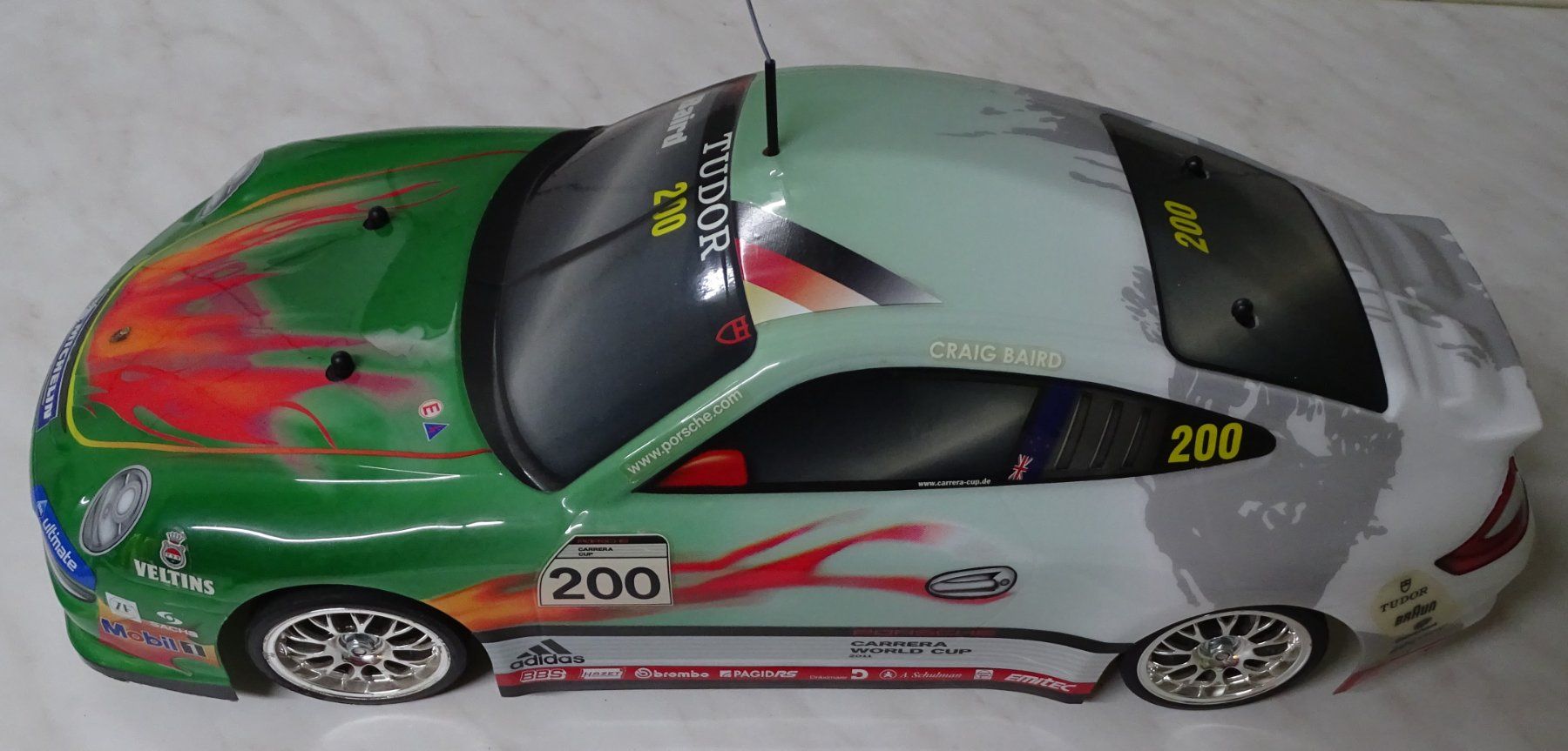 Ferngesteuertes Auto Porsche 911 -TT-02 1/10 (Neu (gemäss Beschreibung ...