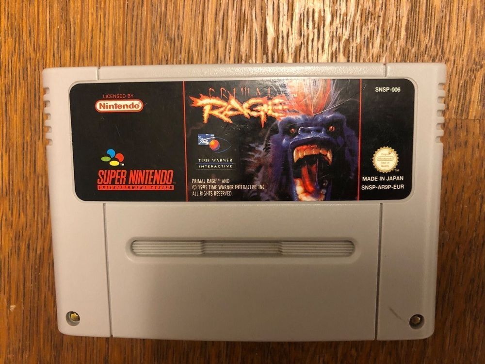 Primal Rage, Snes Spiel (Gebraucht) in Basel für CHF 10 – mit Lieferung ...