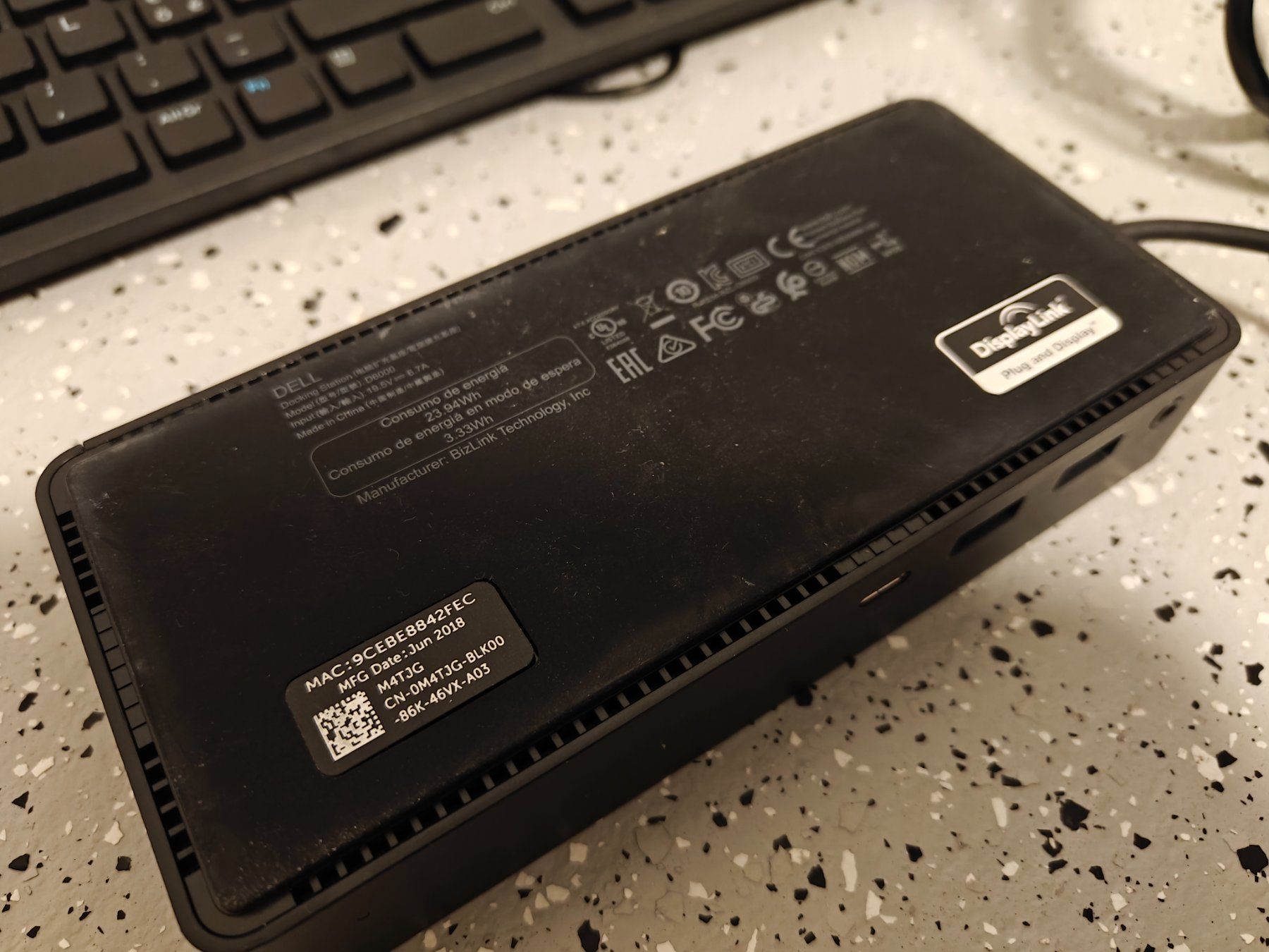 DELL Docking Station D600 mit Tastatur und Maus (Gebraucht) in ...