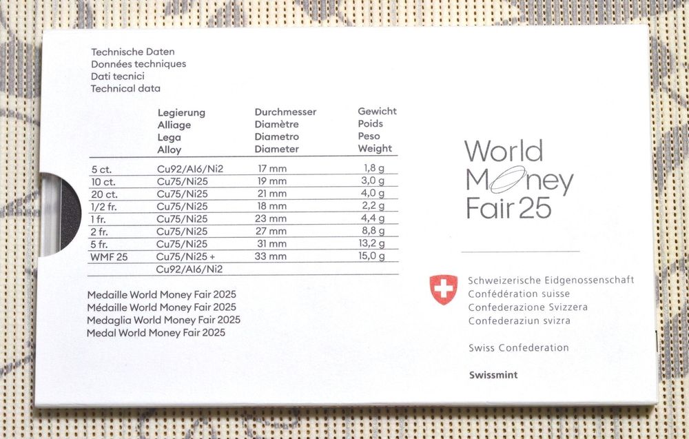 Münzsatz 2025 World Money Fair Nr.497 (Neu und originalverpackt) in Oberglatt ZH für CHF 690 ...