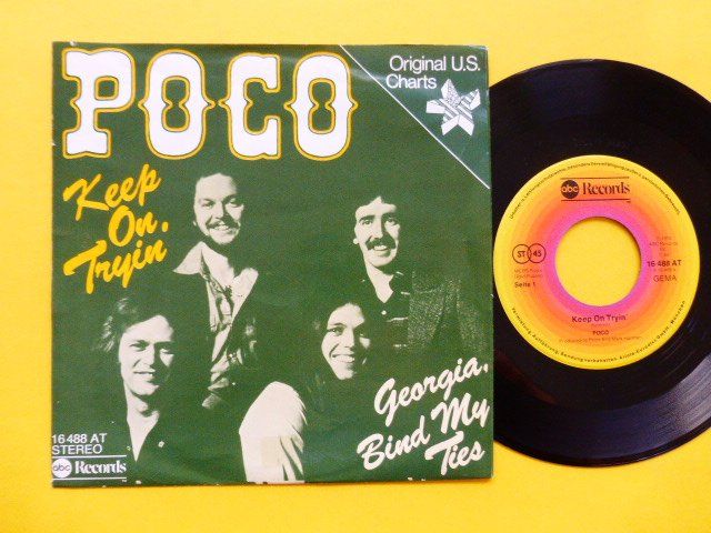 Poco – Keep On Tryin' / Georgia, Bind My Ties (Gebraucht) in Zürich für ...