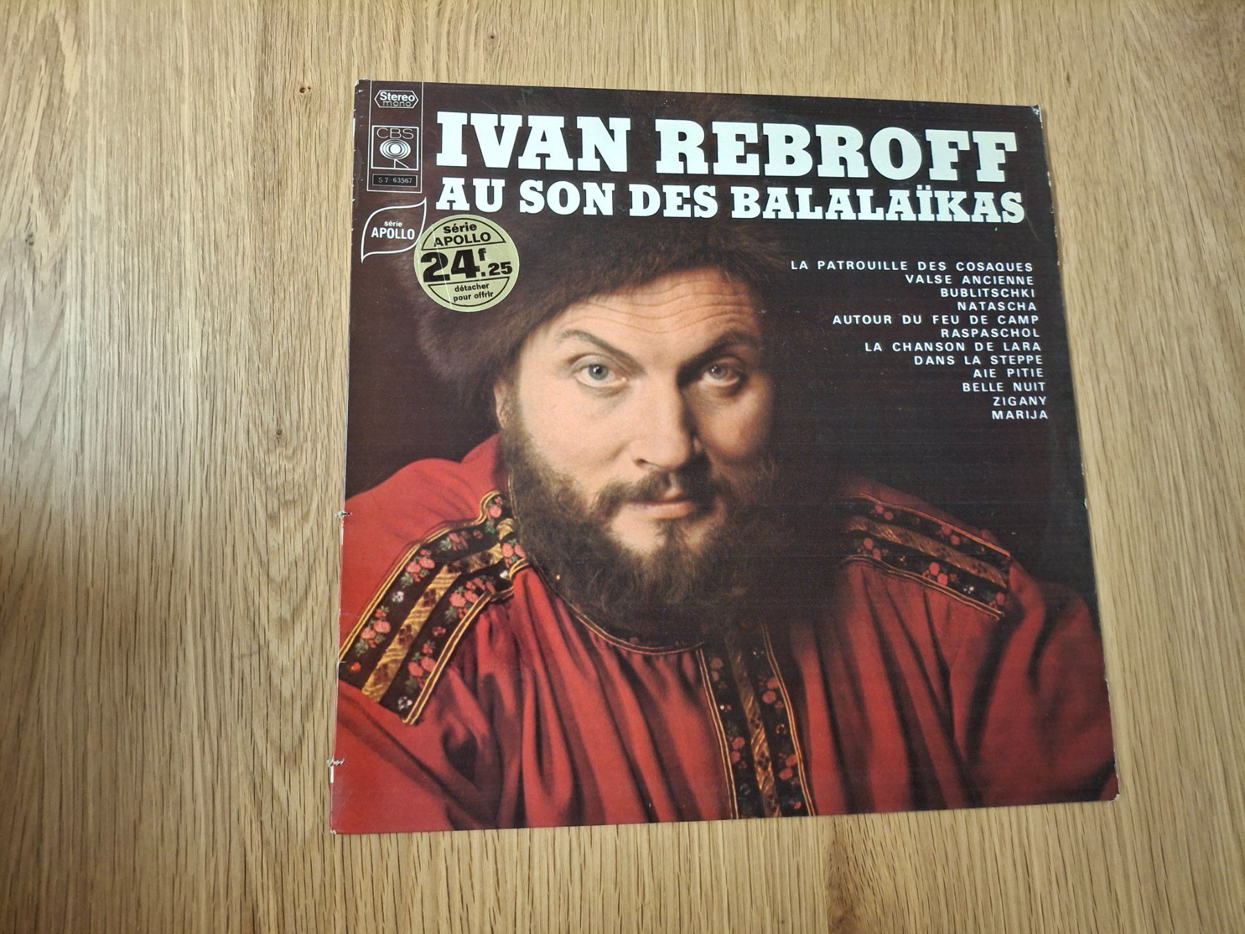 Ivan Rebroff - Au Son Des Balalaikas, LP, 33 tours (Gebraucht) in ...