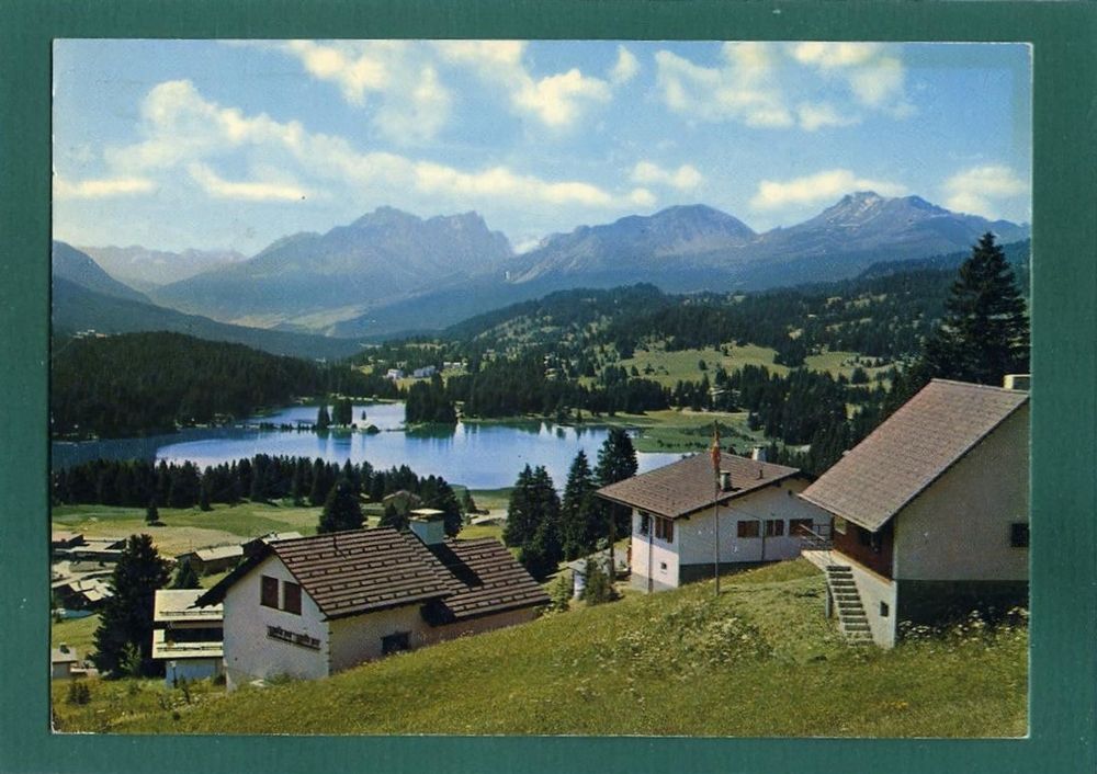 Valbella-Lenzerheide, Blick auf Heidsee, 1976,schöne Ansicht (Gebraucht) in Sargans für CHF 1 ...