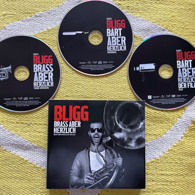 BLIGG-2CD+DVD BOX SET DELUXE EDITION BRASS ABER HERZLICH (Gebraucht) in ...