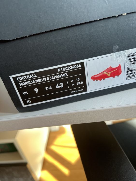 Mizuno Morelia Beta IV Made in Japan Stollenschuhe (Neu (gemäss ...