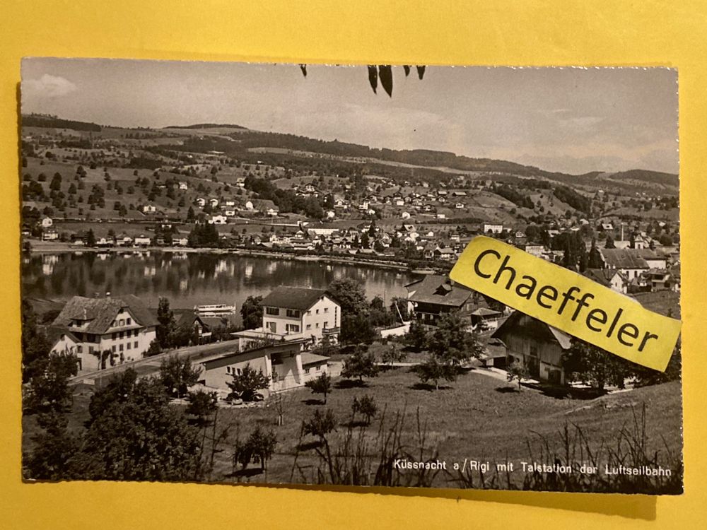 Küssnacht am Rigi mit Talstation der Luftseilbahn (Gebraucht) in Zürich für CHF 12 – mit ...