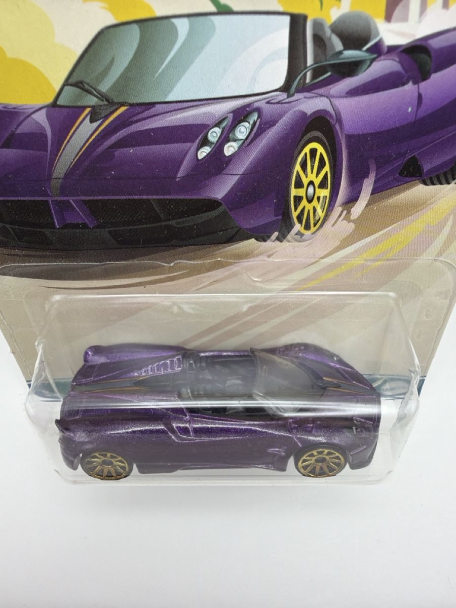 Hot Wheels🔥🛞 '17 Pagani Huayra Roadster, Lila (Neu (gemäss Beschreibung ...