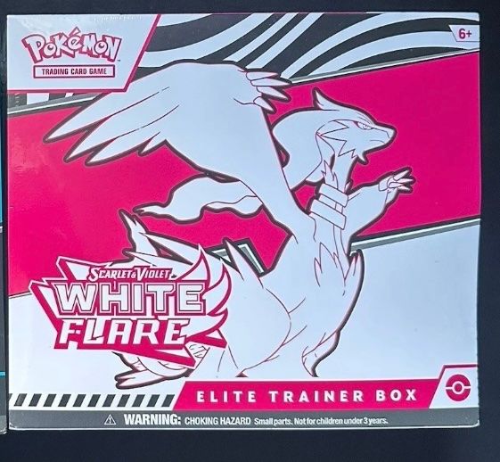🇬🇧Pokemon White Flare Elite Trainer Box ETB SV10.5 (Neu und ...