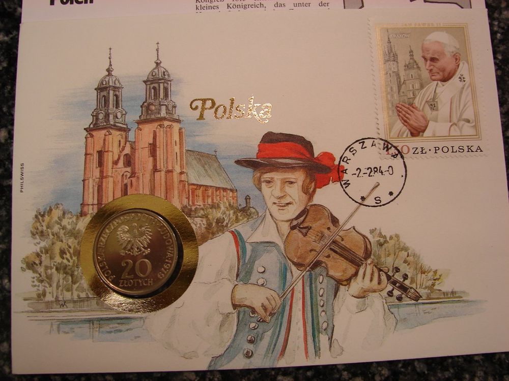 Münzbrief POLEN mit Landbeschrieb - Münze 1979 / 26 | Kaufen auf Ricardo Münzbrief POLEN mit Landbeschrieb - Münze 1979 / 26 | Kaufen auf Ricardo