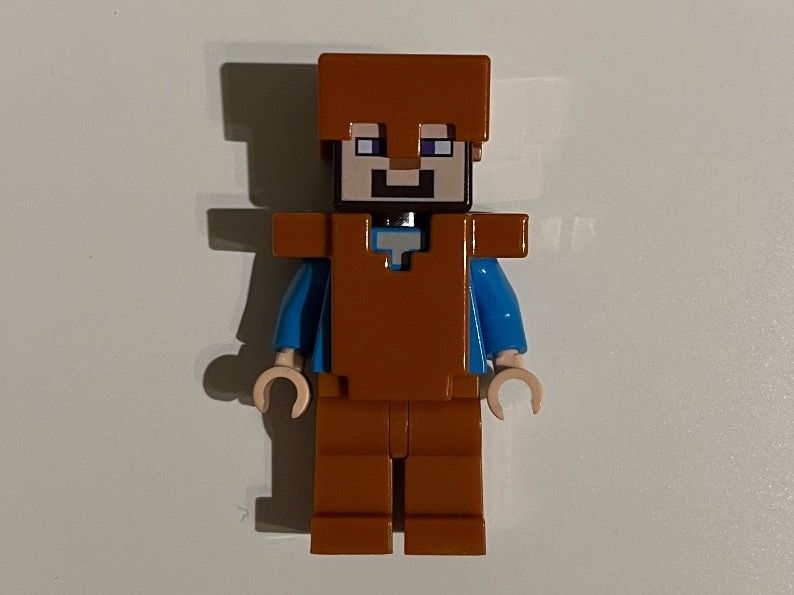 Lego Minecraft - Steve, Dark Orange Armor - min044 (Gebraucht) in ...