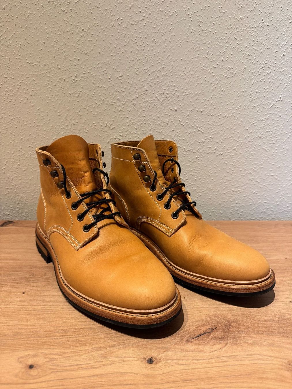 Parkhurst Allen Stiefel, NATURAL SPECTRUM Leder 9,5D (618) (Gebraucht ...