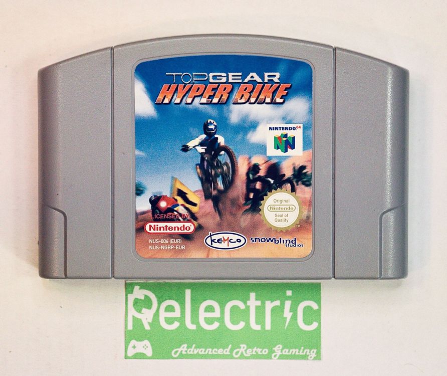 Top Gear Hyper Bike PAL Nintendo 64 (Modul N64) (Gebraucht) in Gossau ...