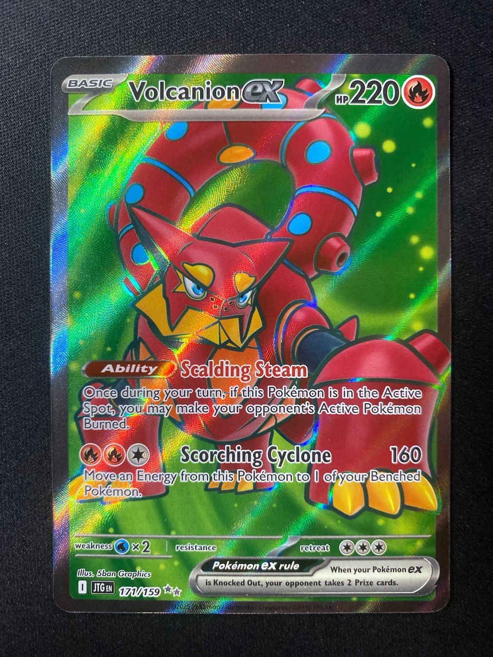 Volcanion ex 171 - Ultra Rare - Journey Together - EN (Neu (gemäss ...