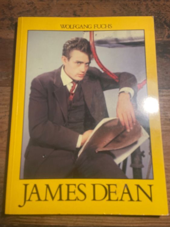 James Dean Wolfgang Fuchs mit riesen Poster von Dean | Kaufen auf Ricardo