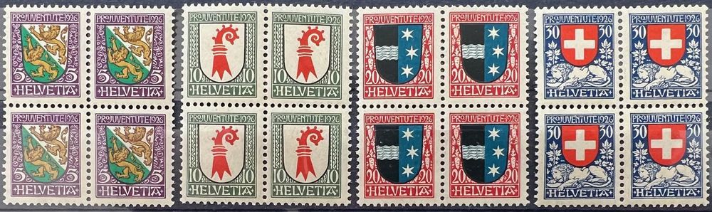 Serie 4er Pro Juve 1926 ** | Kaufen auf Ricardo