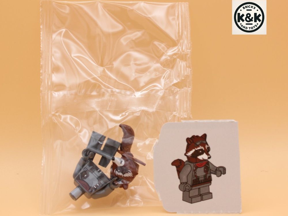 LEGO® Minifigur, Super Heroes GOTG Rocket R. - 76231-6 - NEW (Neu und ...