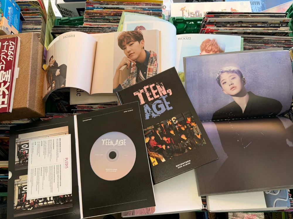 5 x K POP Album Seventeen (Face the Sun, An Ode, Teen Age) (Gebraucht ...