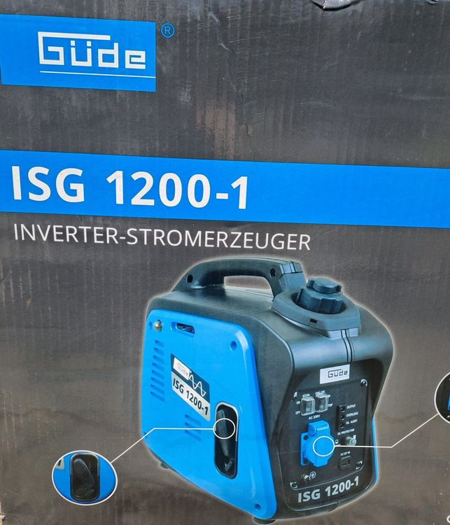 Stromgenerator Güde Inverter Stromerzeuger ISG 1200-1 (Neu und originalverpackt) in Grosswangen ...