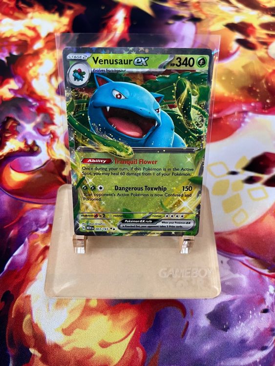 Pokemon 151 Venusaur ex EN (Neu (gemäss Beschreibung)) in Steinmaur für ...