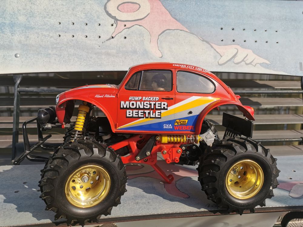 Tamiya Monster Beetle 1:10 mit Motor LRP und Fahrtregler LRP (Gebraucht ...