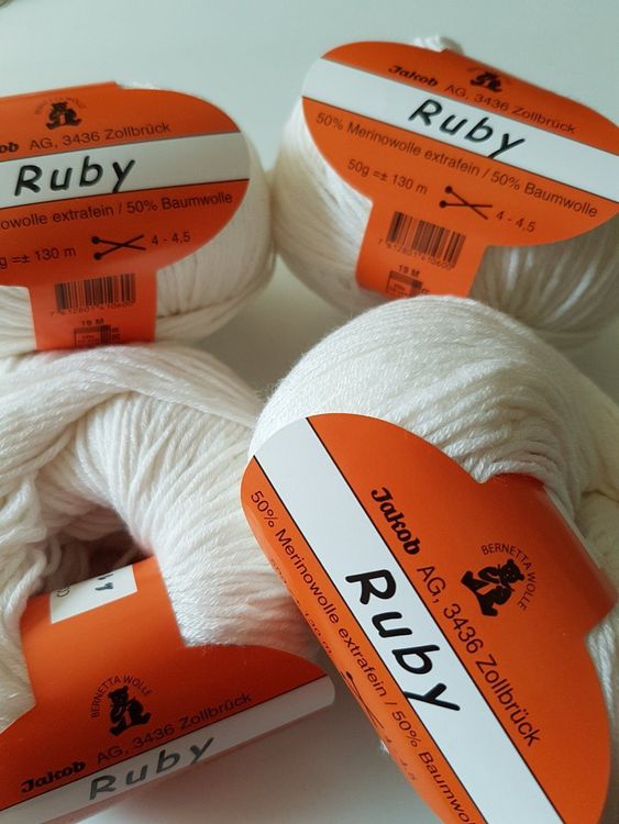 4 strang Wolle Ruby | Kaufen auf Ricardo