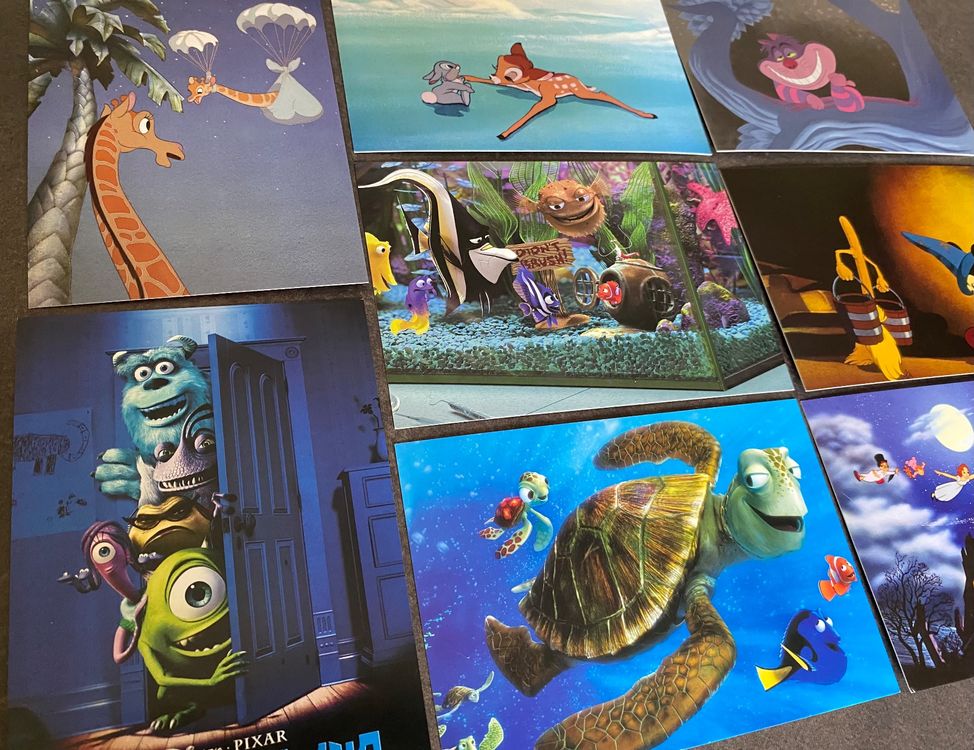 The Art of Disney Postcard, Disney & Pixar (Gebraucht) in Collombey für ...