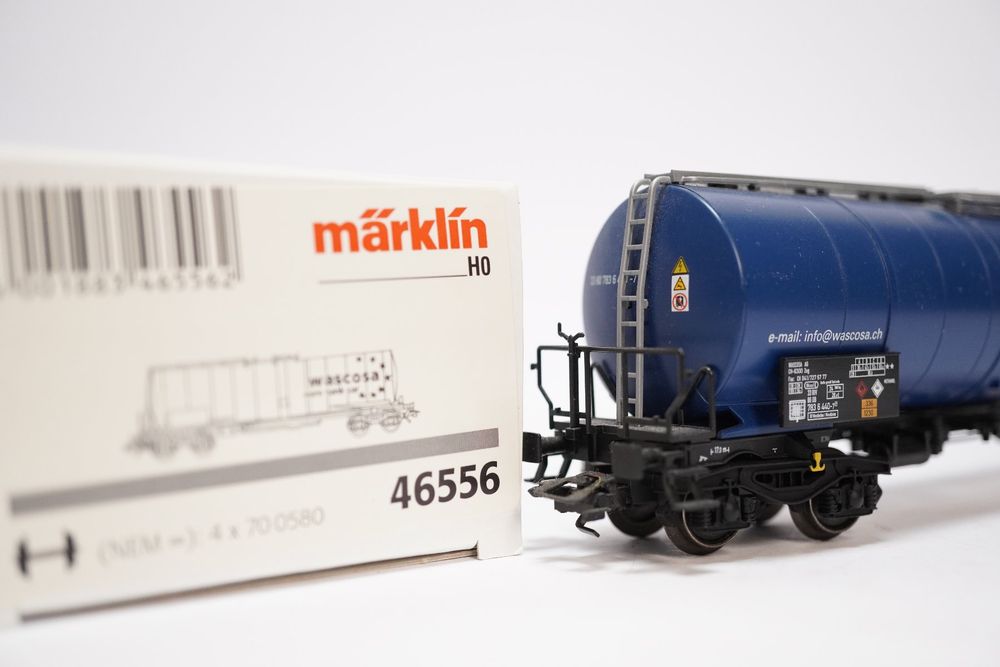 4œ 46556 Märklin DB Kesselwagen Wascosa AG Zug | Kaufen auf Ricardo