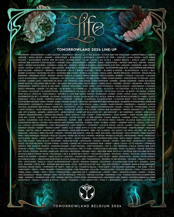 Tomorrowland 2024 Magnificent Greens Package W2 (Neu und ...
