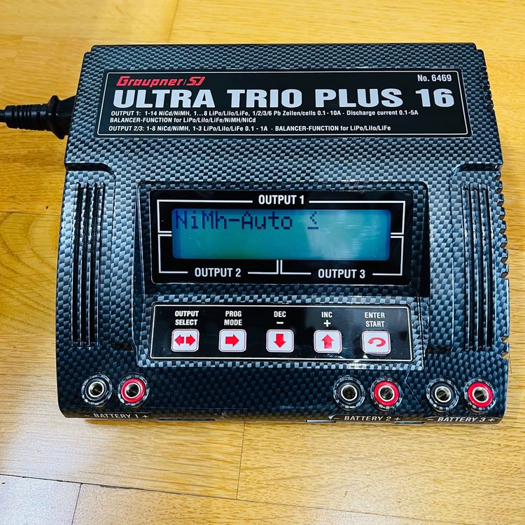 Ladegerät Graupner RC LIPO Ultramat Trio Plus 16 Charger | Kaufen auf ...
