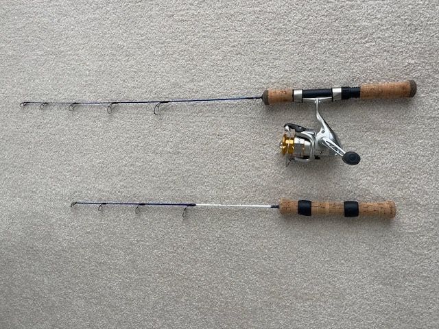 2 Eisruten inkl. einer Shimano Sedona 1000FD (Gebraucht) in Aesch ZH ...