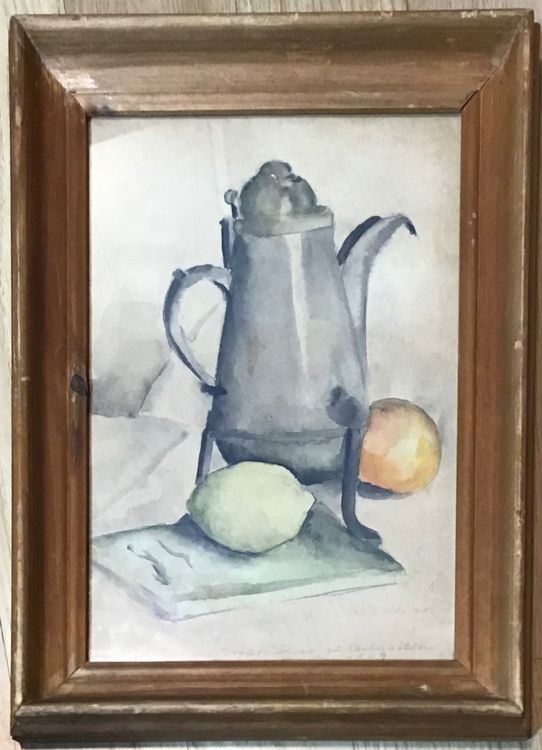 40.er Jahre Stilleben Gemälde Unleserlich Signiert (Gebraucht) in Root für CHF 5 – mit Lieferung ...