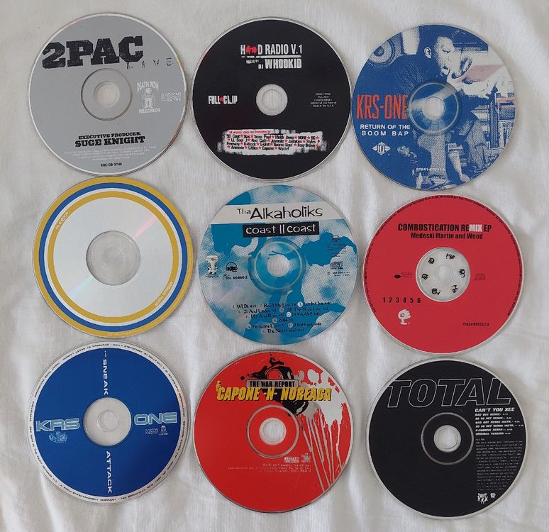 Hip-Hop USA CDs 90s Rap 2Pac Alkaholiks KRS-One 🔥🔥🔥 (Gebraucht) in Watt ...