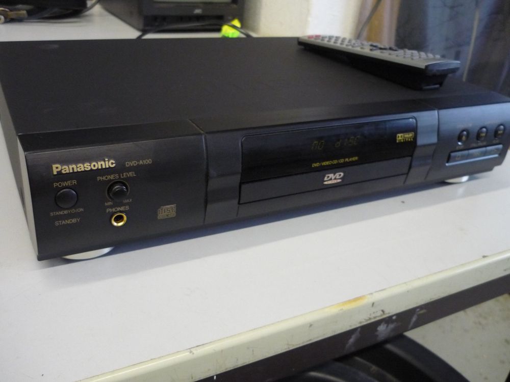 DVD Player - Panasonic A100 mit Fernbedienung (Gebraucht) in Beringen ...