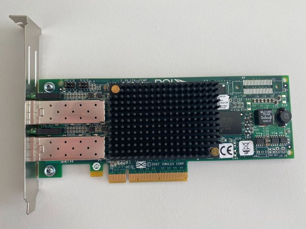 HP 82E 8Gb DualPort PCI-E FC Host Bus Adapter, SP:697890-001 (Gebraucht ...