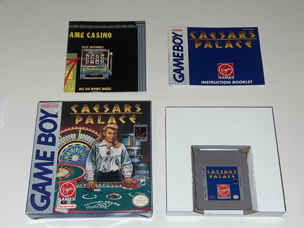 Nintendo Game Boy Classic (GB) Spiel - Caesars Palace (OVP) | Kaufen ...