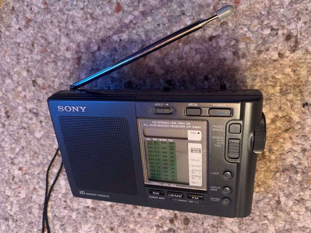 Sony ICF-SW40 Weltempfänger | Kaufen auf Ricardo