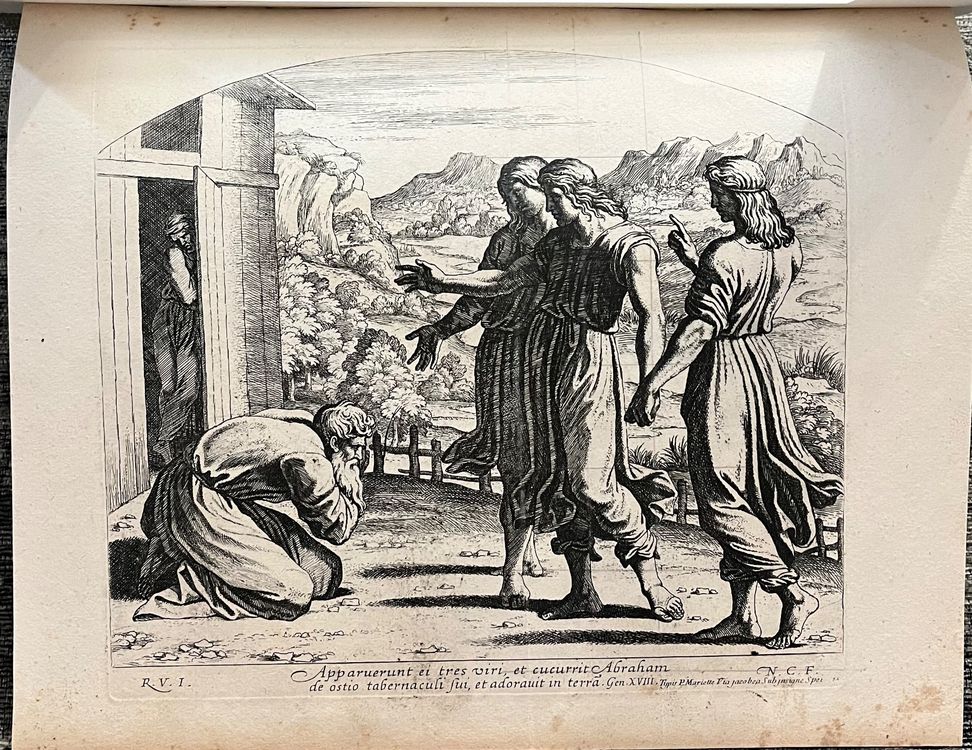 Raphael (1483-1520) Biblische Szene Antike Kuppferstich | Kaufen auf Ricardo