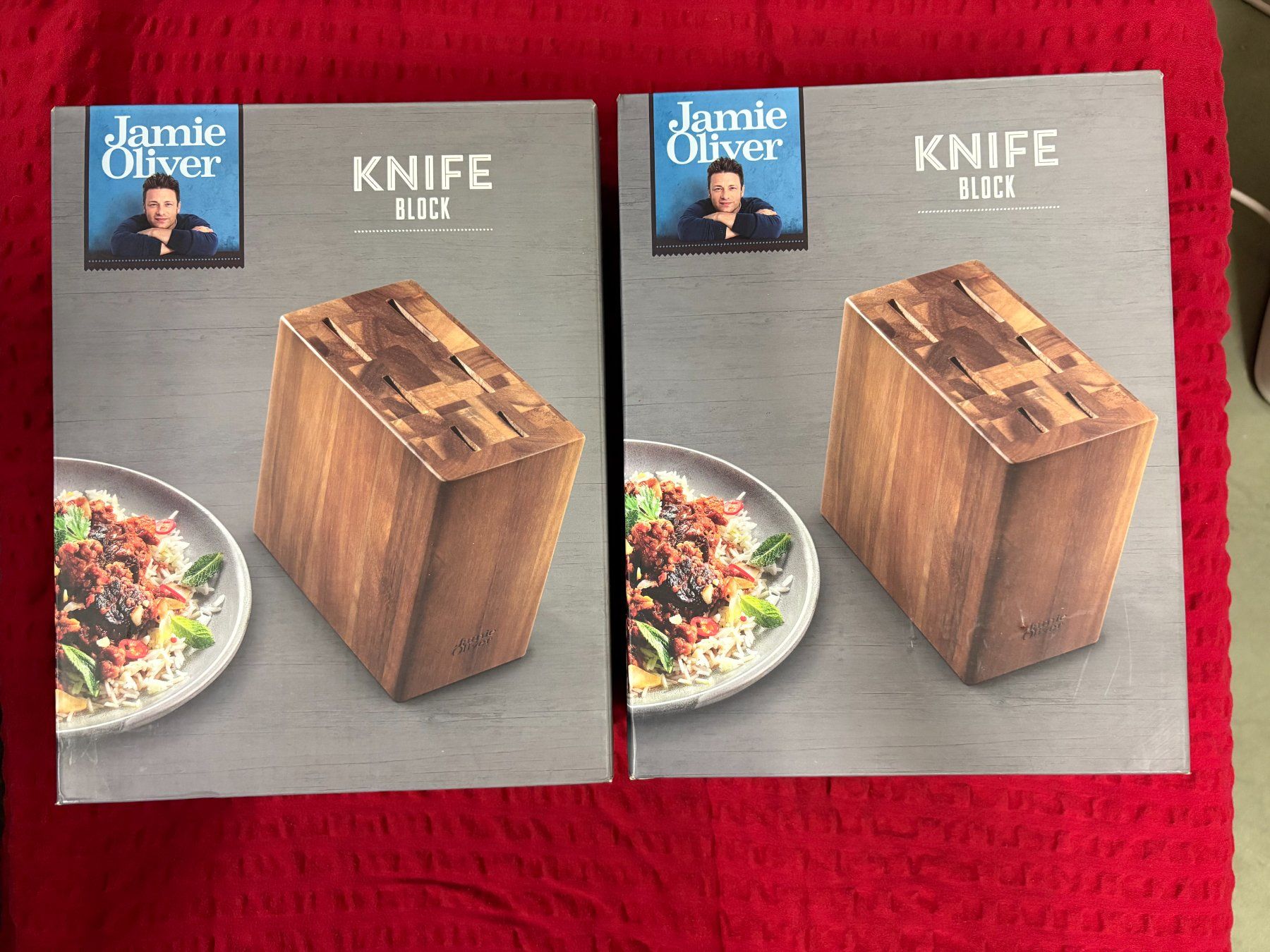 2 NEUE Messer Blöcke Jamie Oliver, Platz 12 Messer insgesamt (Neu und ...