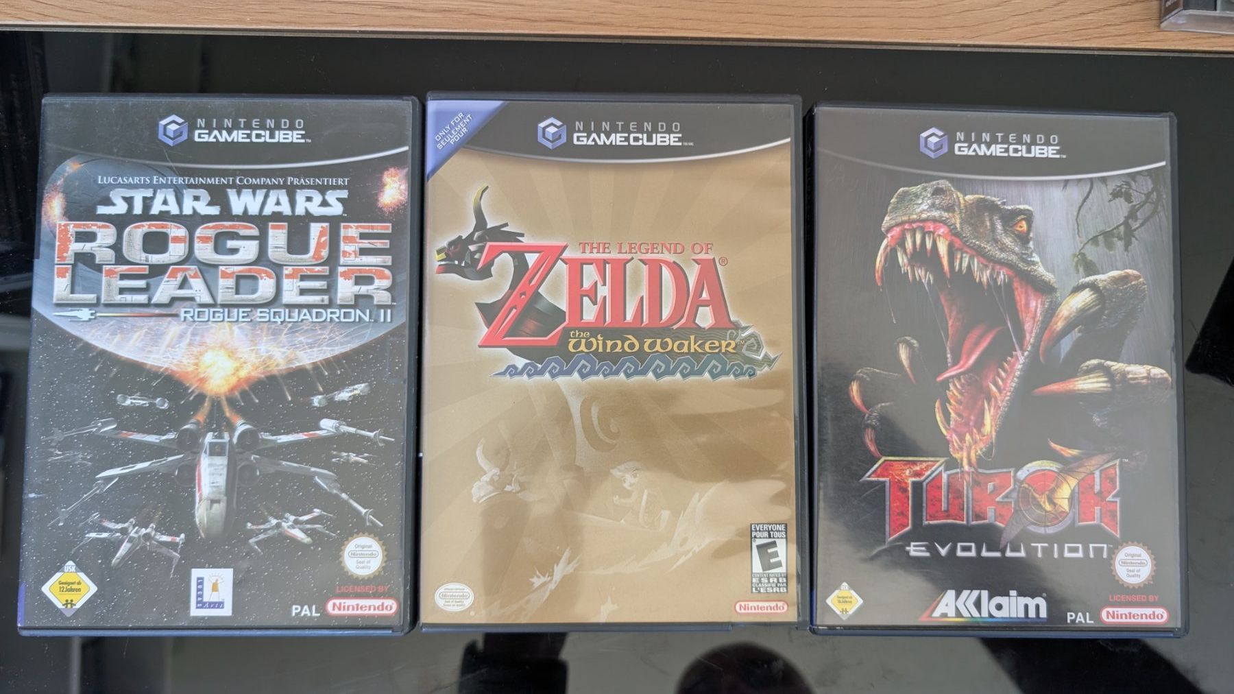 Zelda Wind Waker, Star Wars Rogue Leader & Turok Evolution (Gebraucht ...