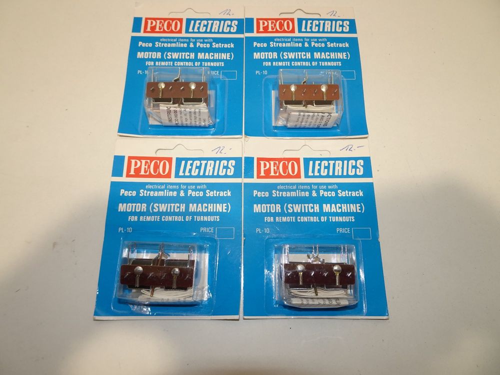 4 Peco Streamline Motor PL-10 (Neu (gemäss Beschreibung)) in Luzern für ...