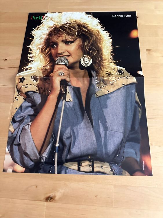 BONNIE TYLER tolle Poster + Berichte Sammlung inkl. 70's Top (Gebraucht ...