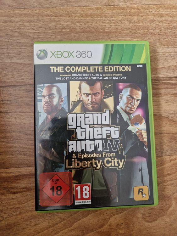 Xbox 360 GTA4 Liberty City (Gebraucht) in Wattenwil für CHF 6 – mit ...