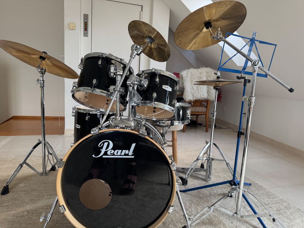 Pearl Export Series Schlagzeug schwarz (Gebraucht) in Zug für CHF 165 ...