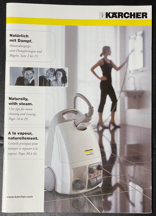 Nettoyeur à vapeur Kärcher 1701 vaporapid (Neu (gemäss Beschreibung ...