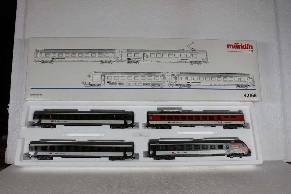 Märklin 42168 SBB Wagenset - Pendelzug | Kaufen auf Ricardo